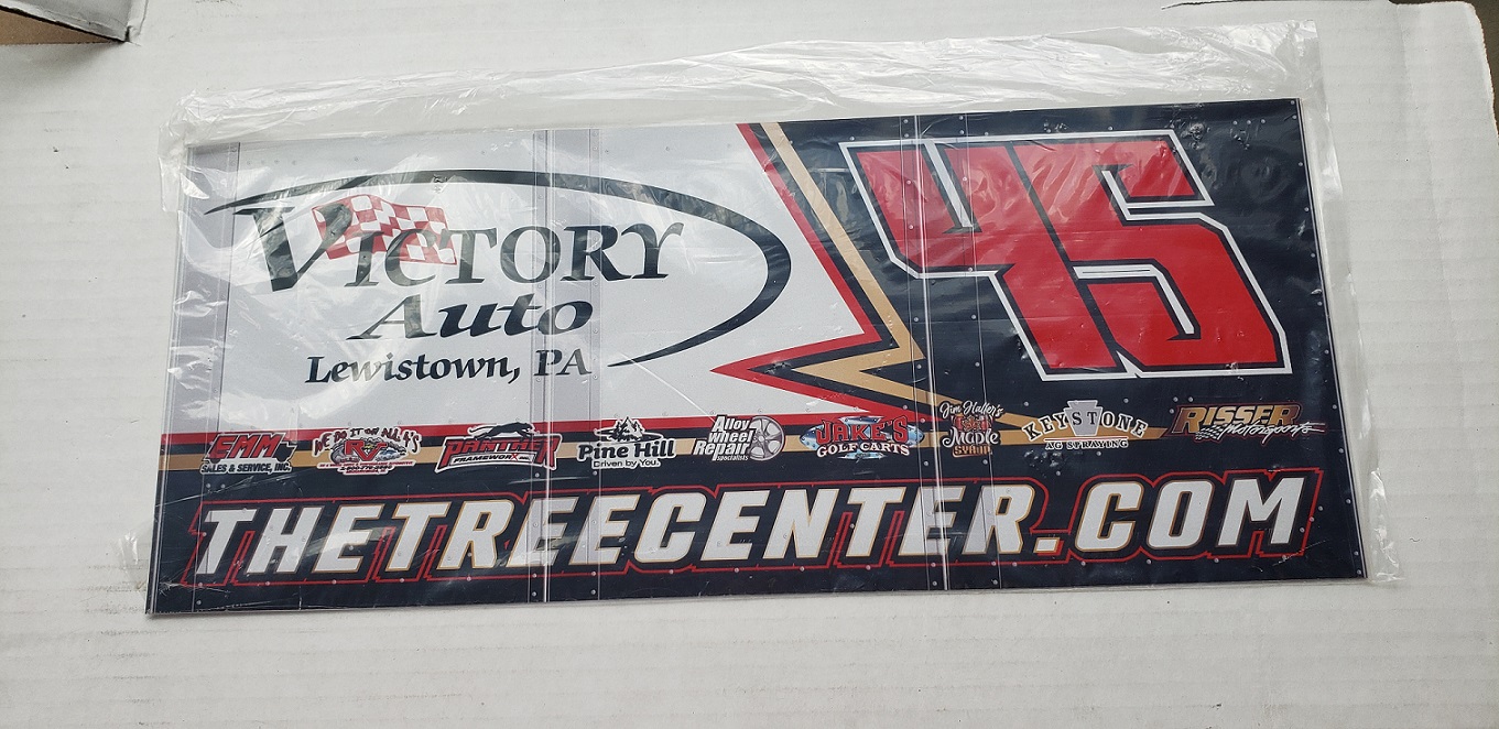 Mini Wing Panel - Jeff Halligan Racing